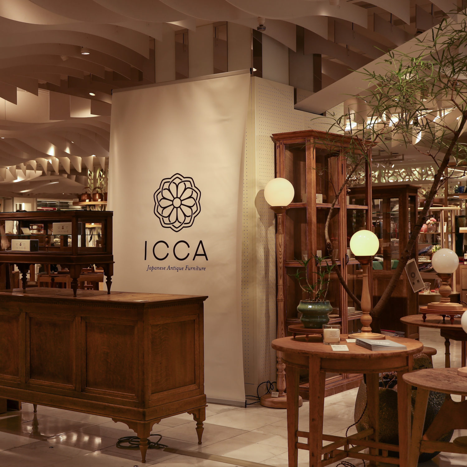 EVENT ARCHIVE『ICCA POP UP STORE Isetan Shinjuku』 | ICCA - アンティーク・古道具・和家具を販売するオンラインショップ